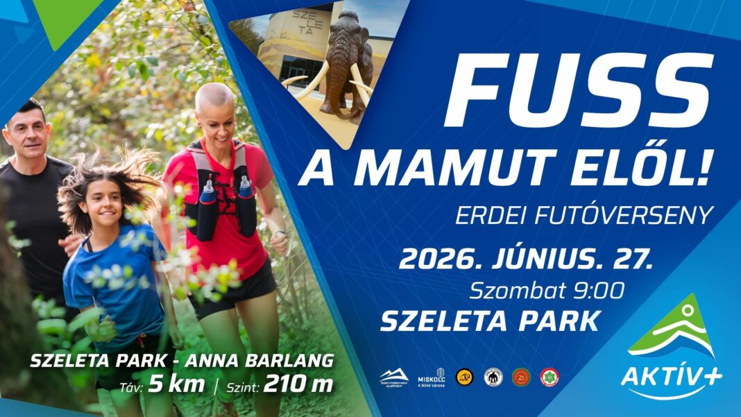Fuss a mamut elől - erdei futóverseny - MIZU MISKOLC